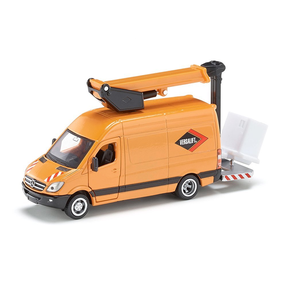 SIKU Mercedes Benz Sprinter with Elevated Work Platform – BigaMart