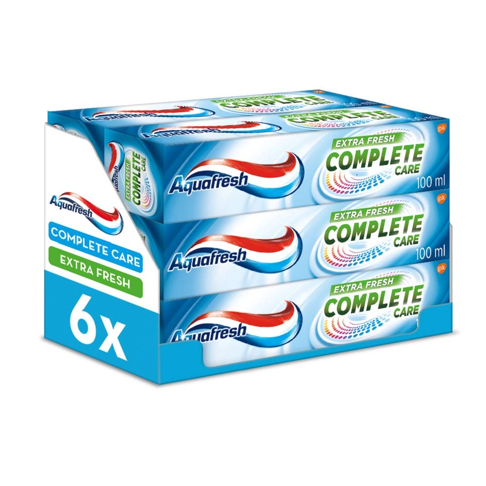 Aquafresh Mint Toothpaste, Complete Care Extra Fresh Toothpaste, 100 ml ...