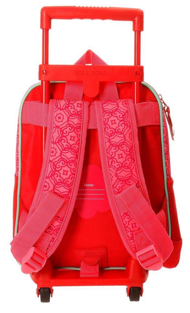 Disney Elena of Avalor Pre-school Backpack with Trolley Red 23x28x10 ...