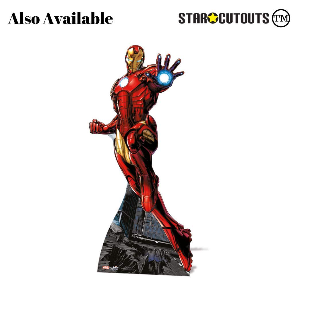 Star Cutouts Official Marvel Avengers Movie Lifesize Cardboard Cut Out ...