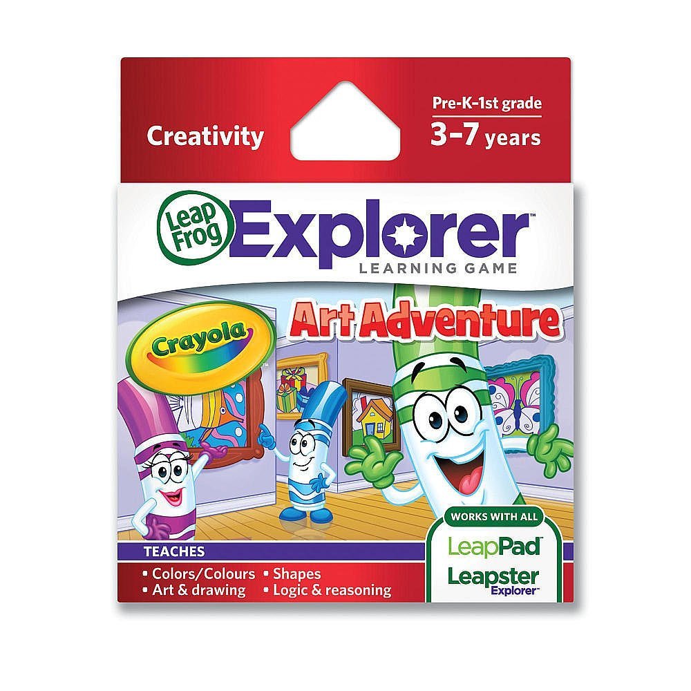 Leapfrog Leappad Explorer Crayola Game – BigaMart