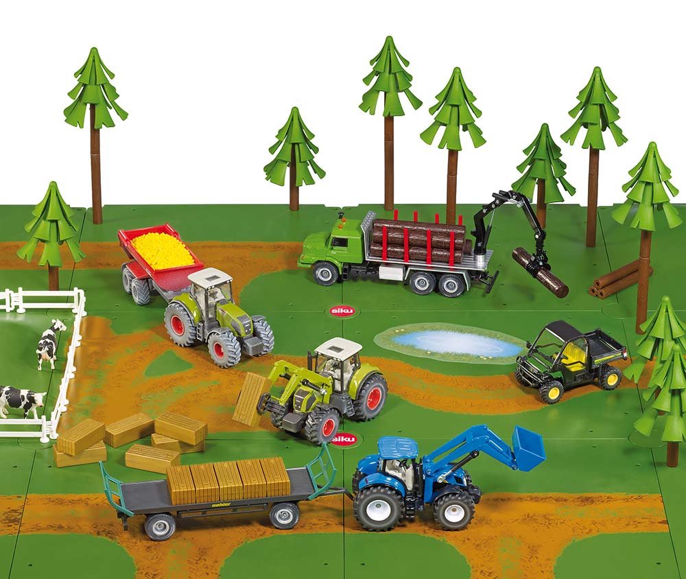 SIKU World 5699 – Field and Forest, Green – BigaMart