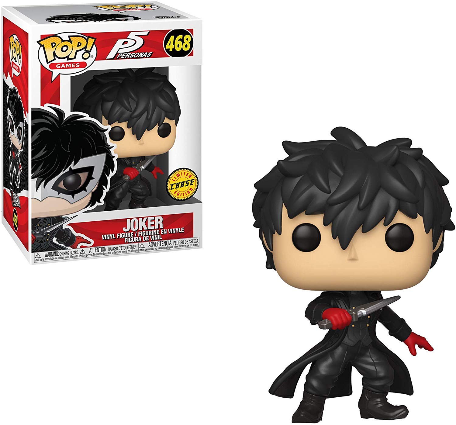 Funko 37407 POP Games: Persona 5-The Joker (Styles May Vary ...