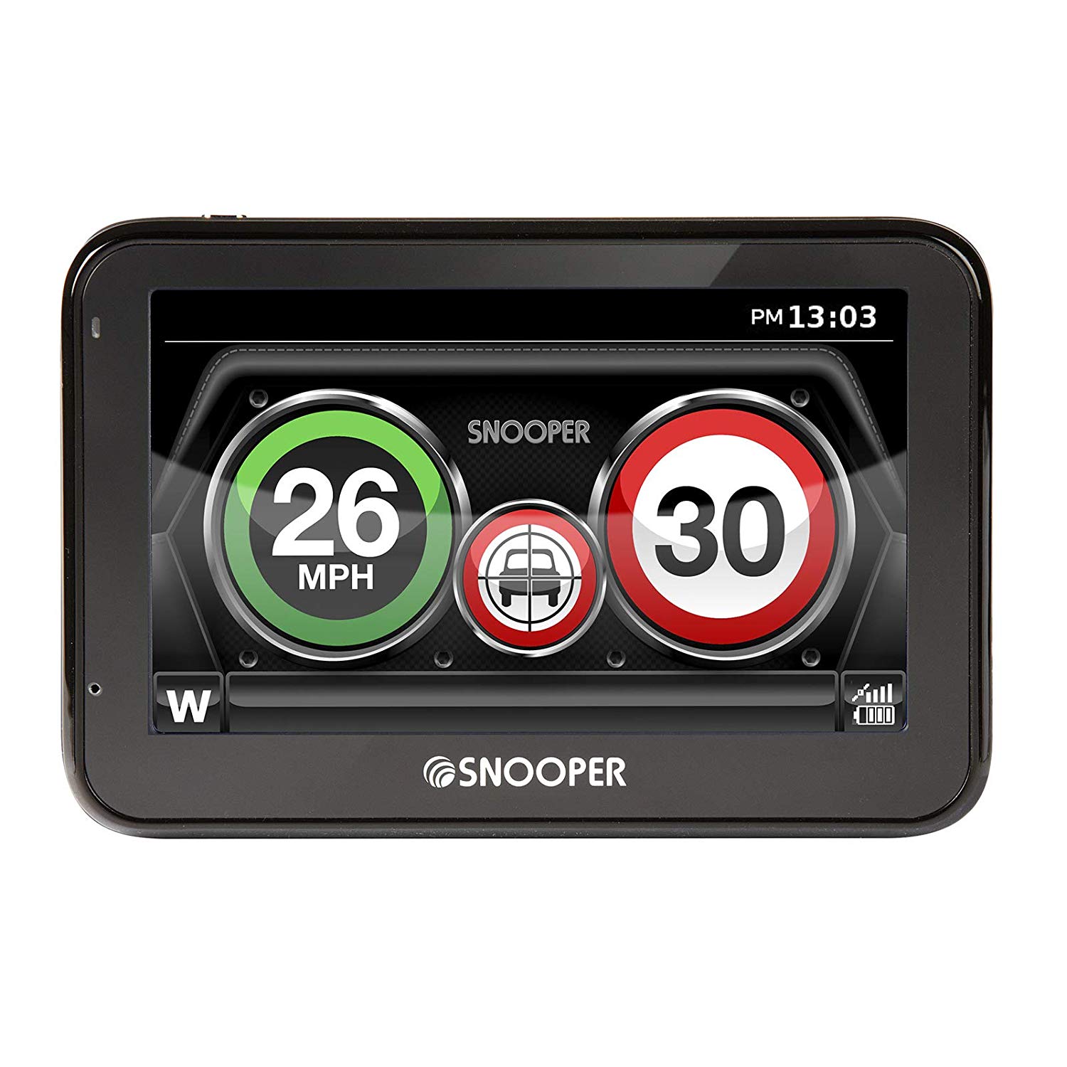 SNOOPER XL Speed alert system, Black – BigaMart