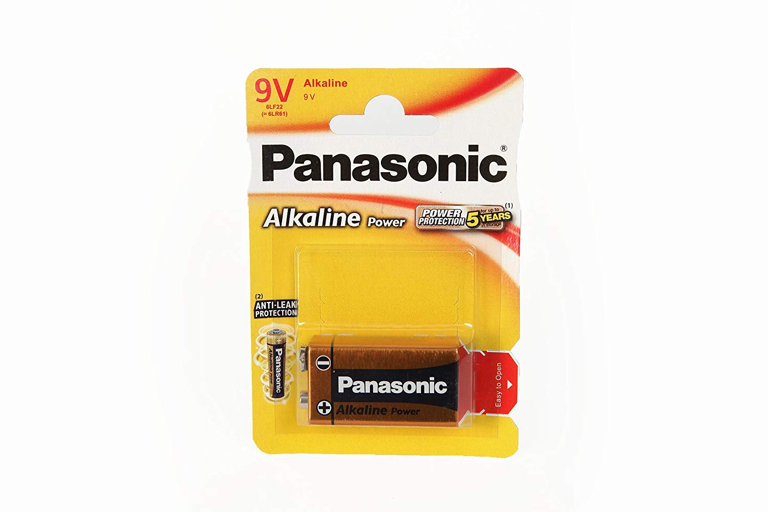 Panasonic 6LR61 9V Alkaline Power Battery – BigaMart