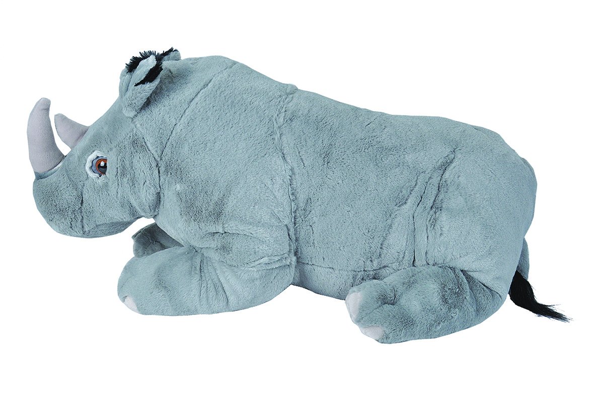 Wild Republic Jumbo Rhino Giant Plush Soft Toy, Gifts for Kids, 76 cm ...
