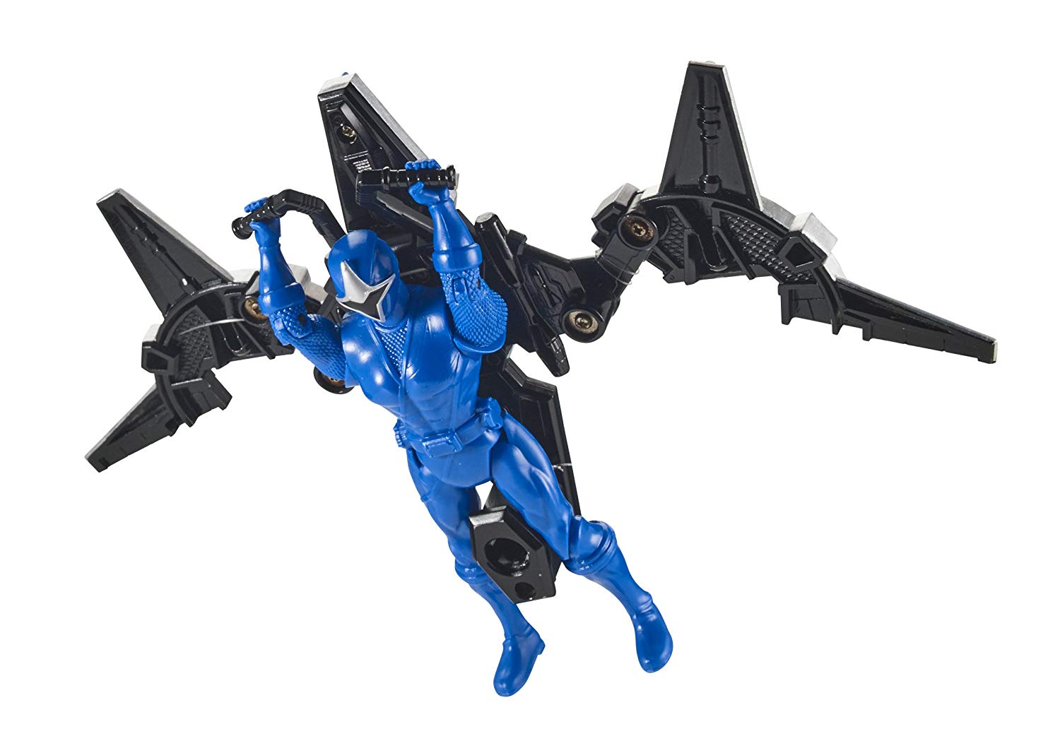 Power Rangers 43574 Ninja Steel Mega Morph Cycle with Blue Ranger ...