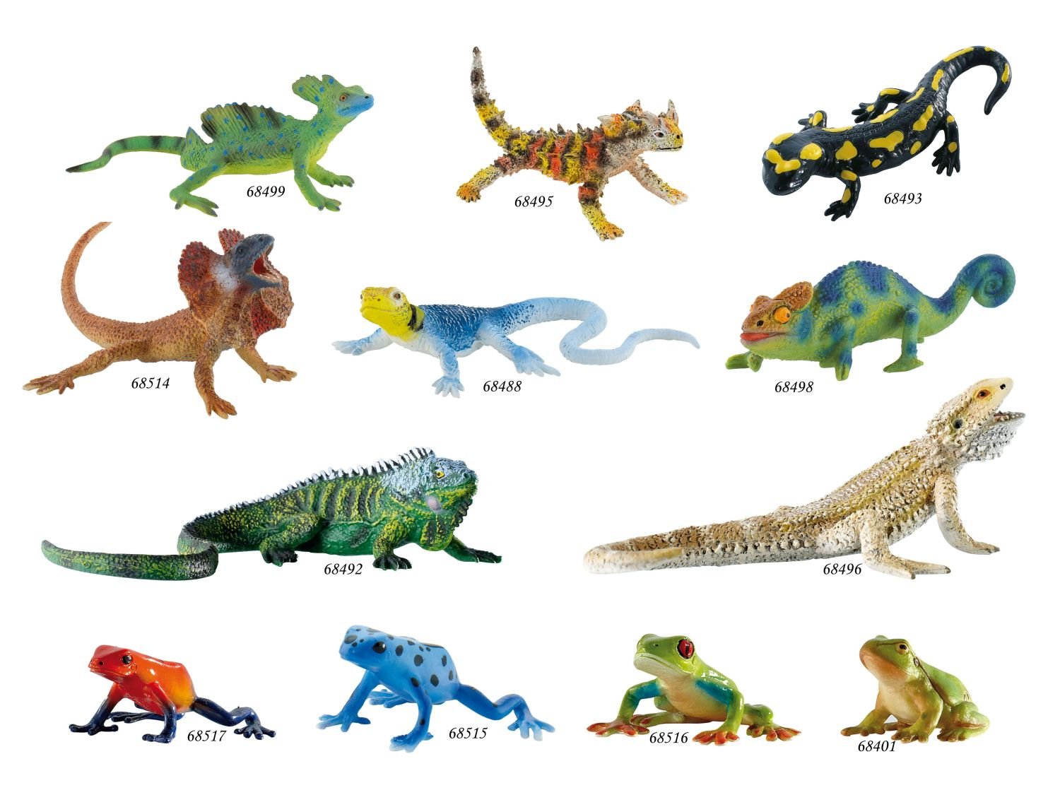 Bullyland “Common Collared Lizard” Figure (Multi-Colour) – BigaMart