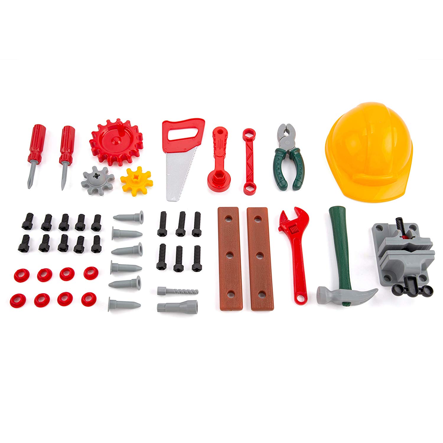 Toyrfic Kids Workbench, Role Play Tool Kit for kids, Toy Construction ...