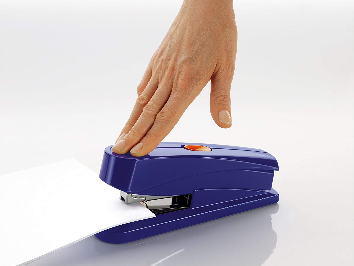 Novus B 8fc 50 Sheet Capacity Flat Clinch Heavy Duty Stapler – Blue ...
