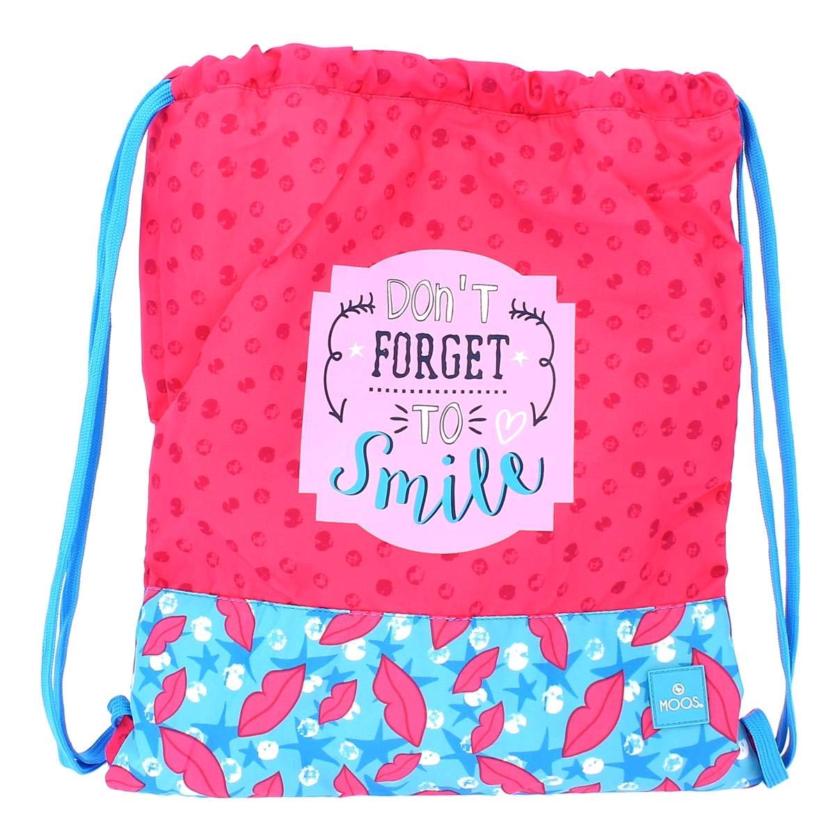 Moos “Lips” Official Large Cloth Bag With Strings – BigaMart