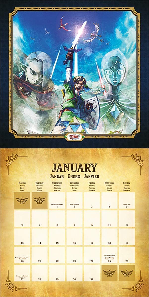 Zelda 2020 Calendar – BigaMart