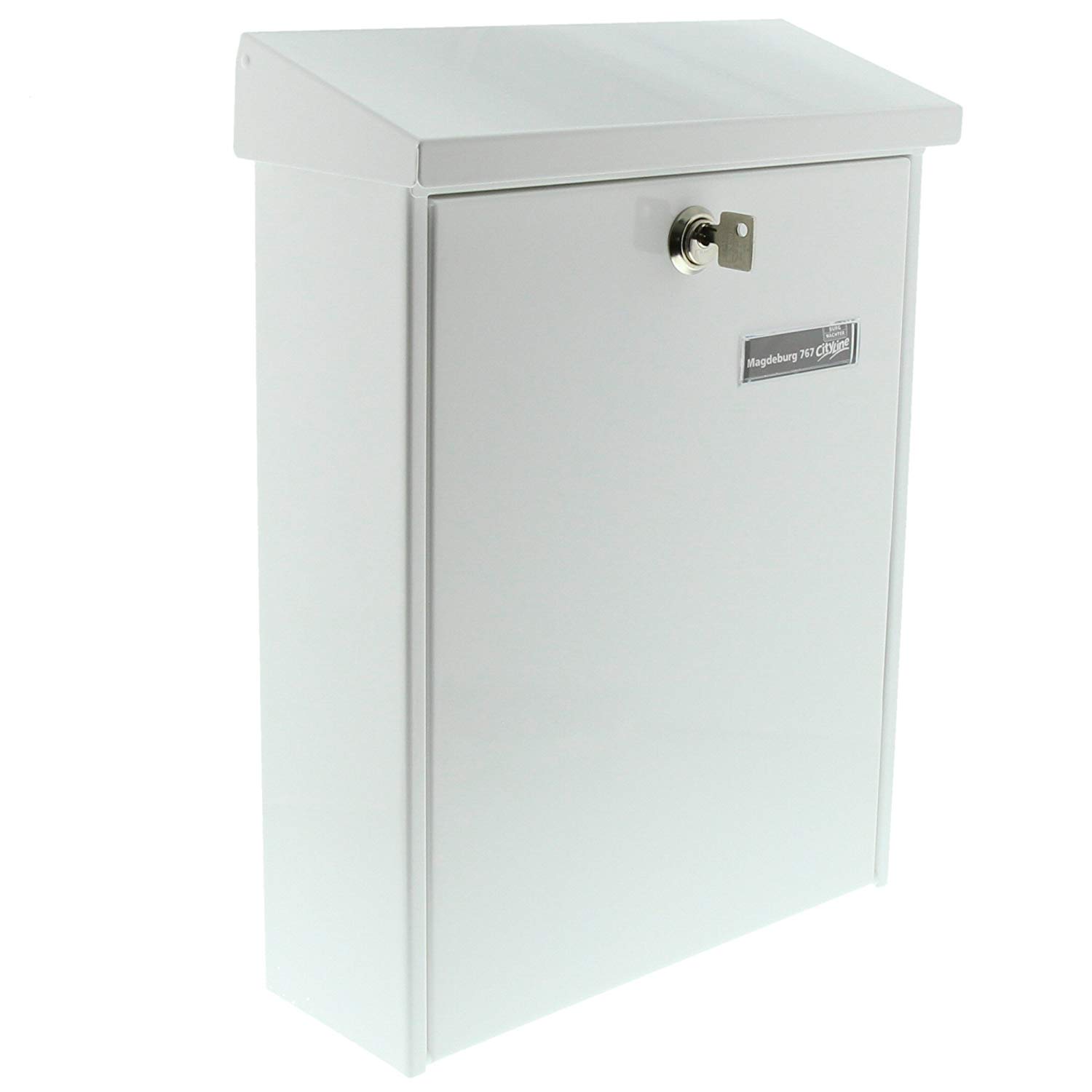 BURG-WÄCHTER Letterbox with Opening Stop, A4 Letterbox Format, EU ...