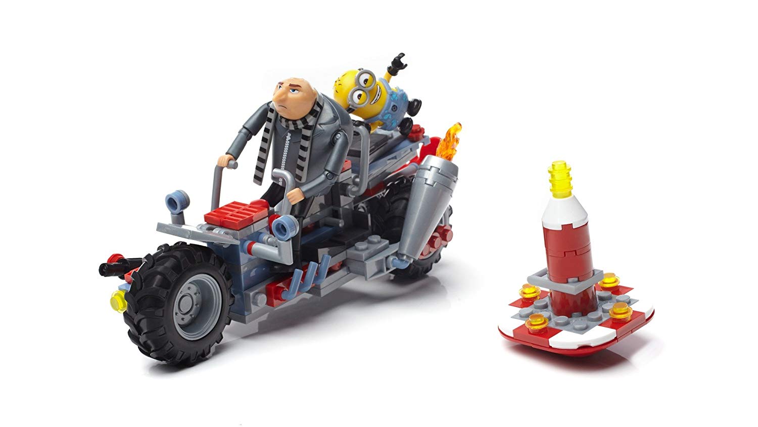 Mega Construx FDX82 Despicable Me 3 Minions Gru’s Motorcycle – BigaMart