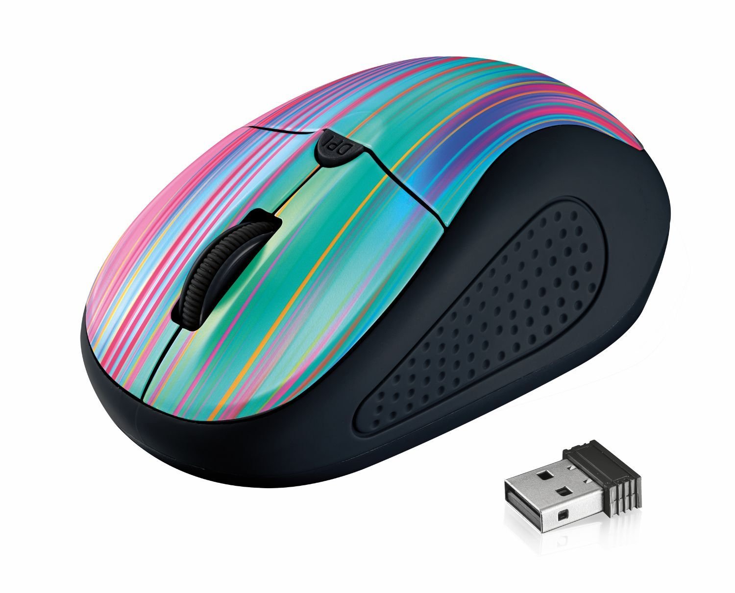 Trust Primo Wireless Optical Mouse – 1000/1600 DPI – Black – BigaMart