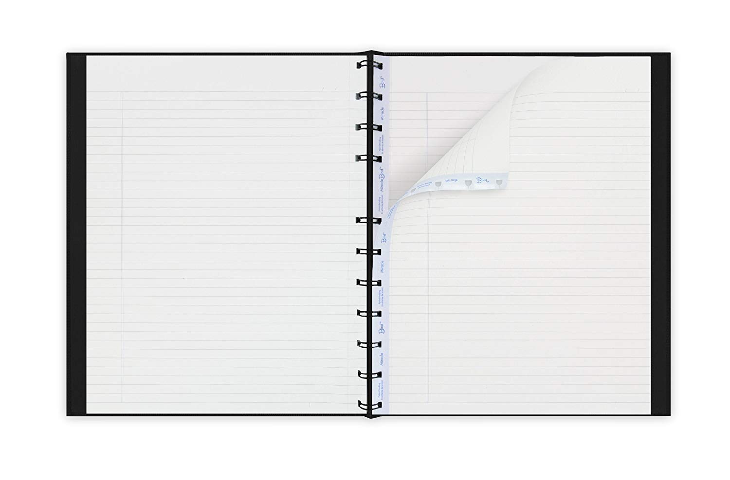 BlueLine A4 Miraclebind Wirebound Notebook – Black – BigaMart