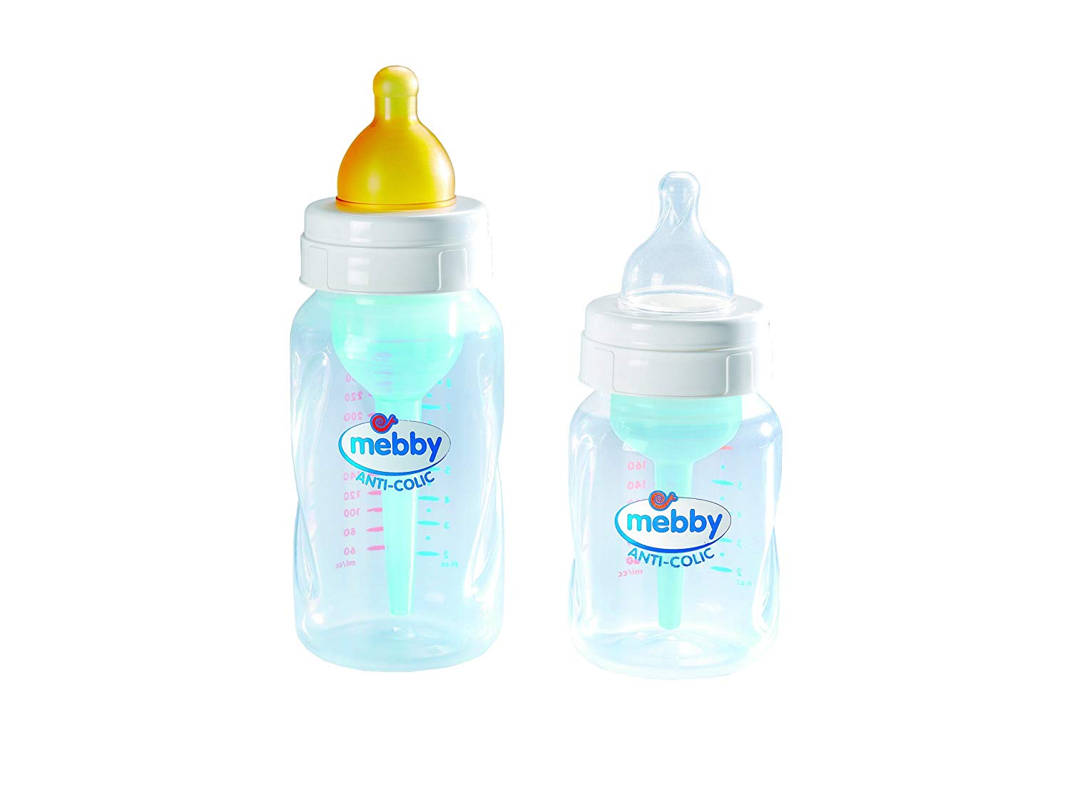 Mebby 92615 Step 1+2 Bottle with Anti-Colic System – BigaMart