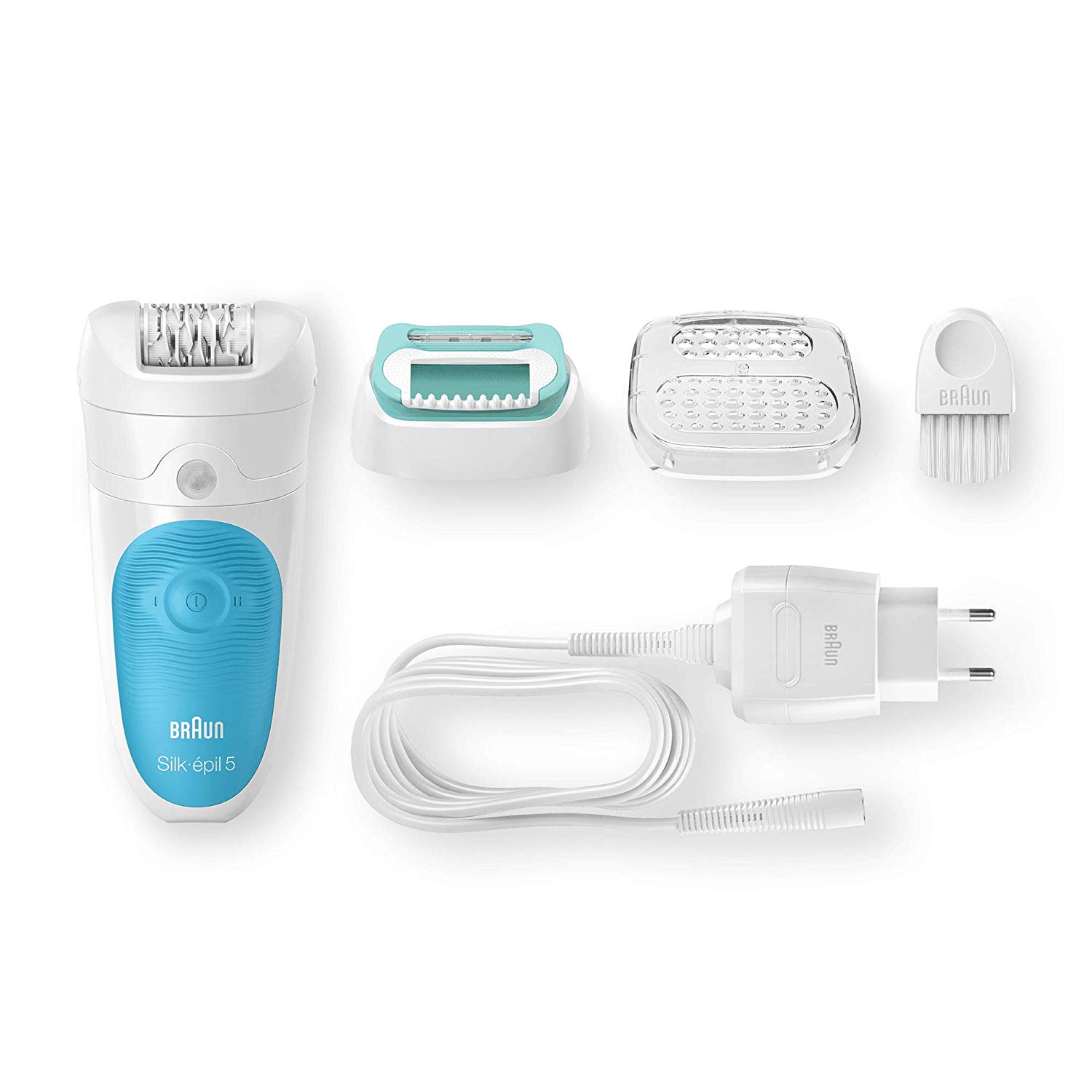 Braun Silk-épil 5 Epilator Starter Kit for Hair Removal, Includes Lady ...