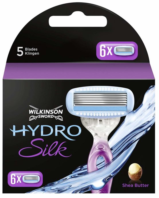 Wilkinson Sword Hydro Silk Women’s Razor Blades x6 – BigaMart