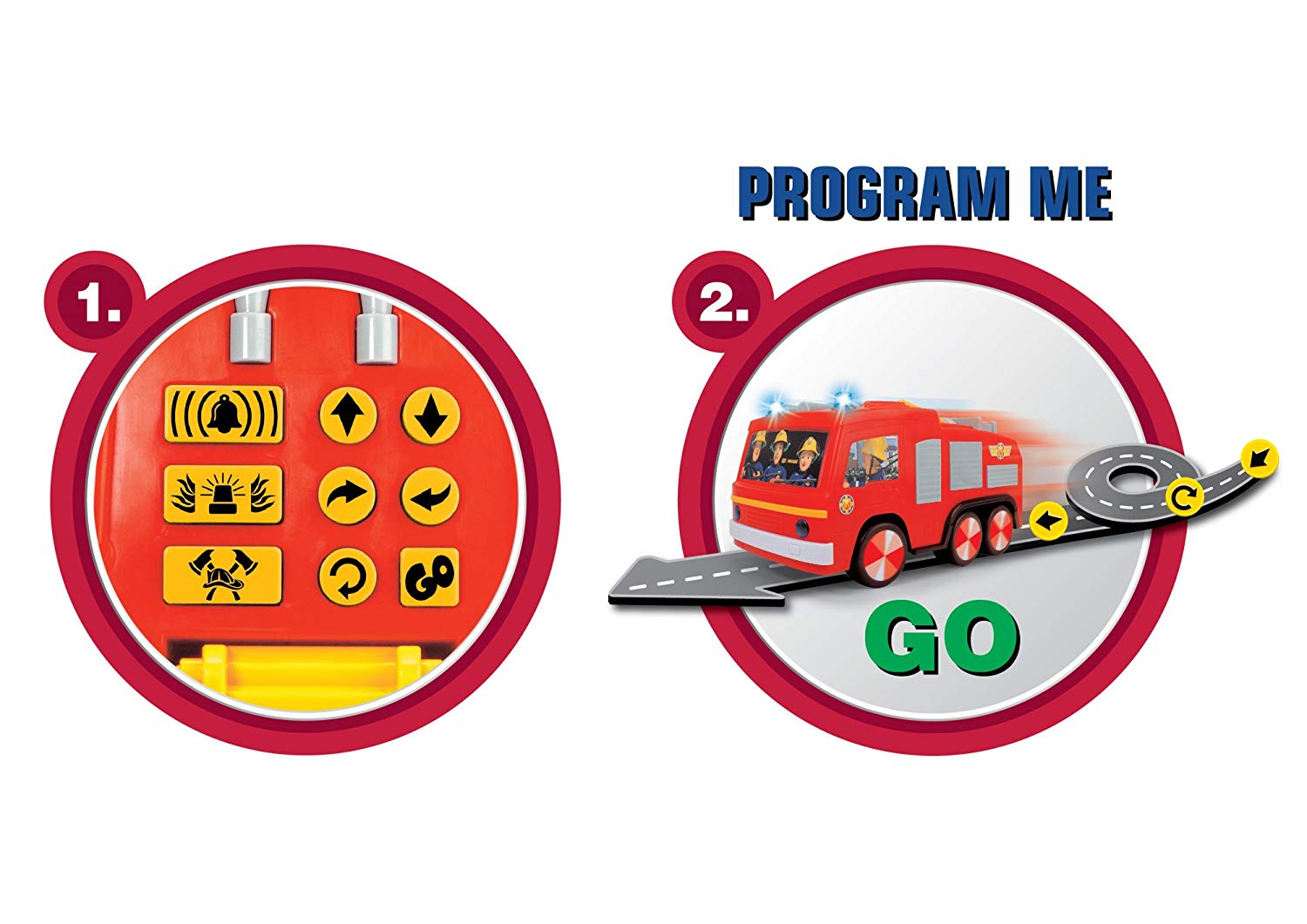 Dickie Toys 203096001 Fireman Sam Super Tech Jupiter Fire Engine – BigaMart