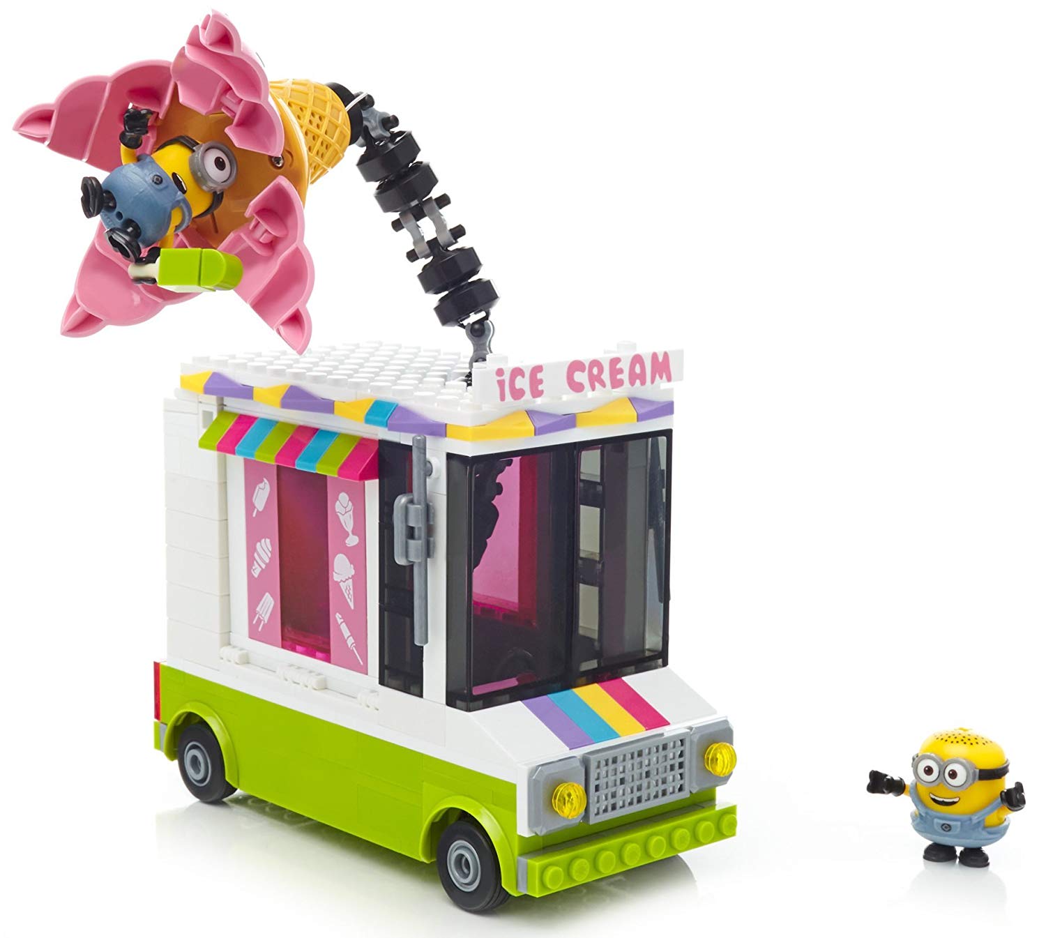 Mega Bloks Despicable Me Minions Ice Cream Truck - BigaMart