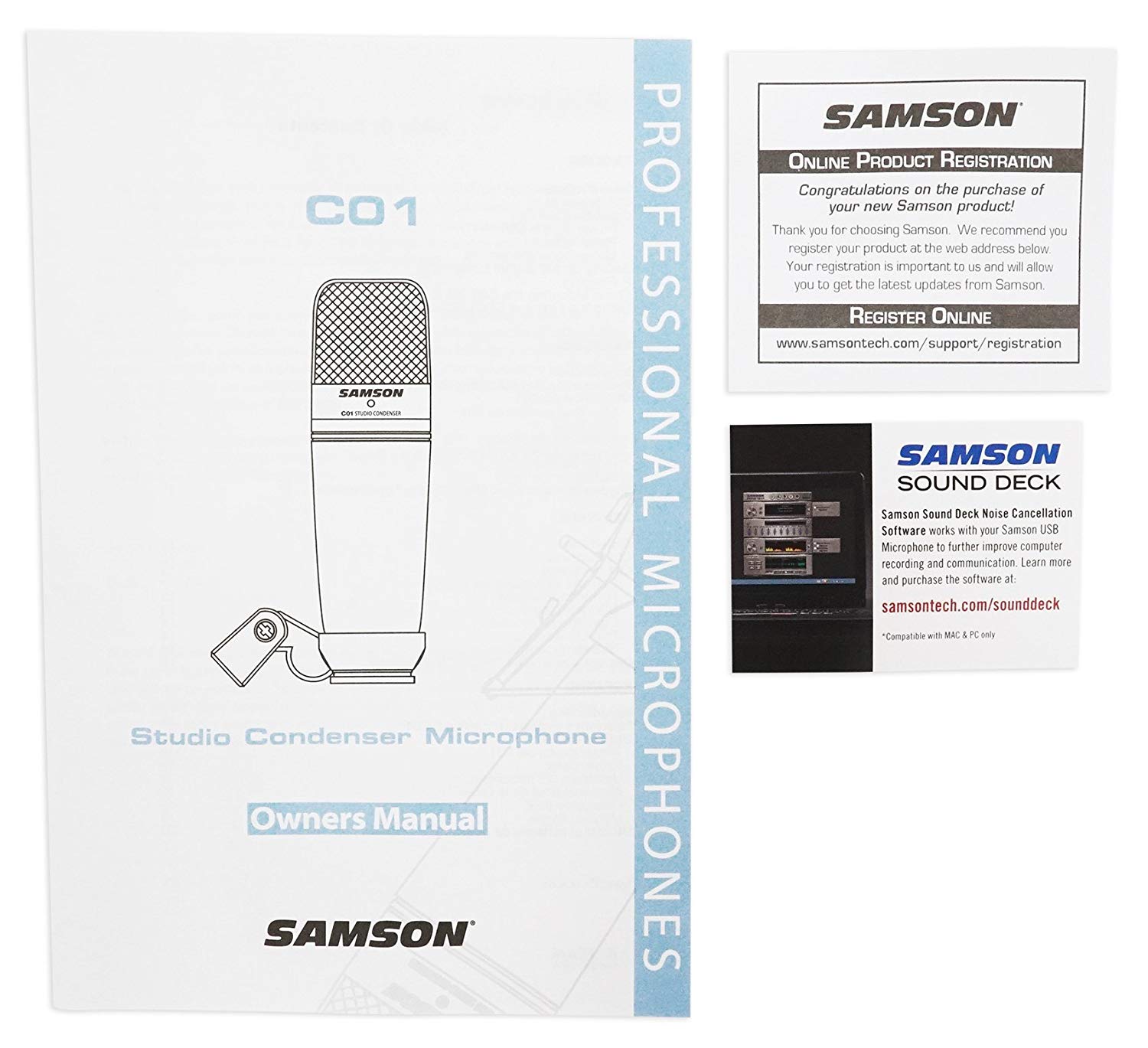 Samson C01 Large Diaphragm Condenser Microphone – BigaMart