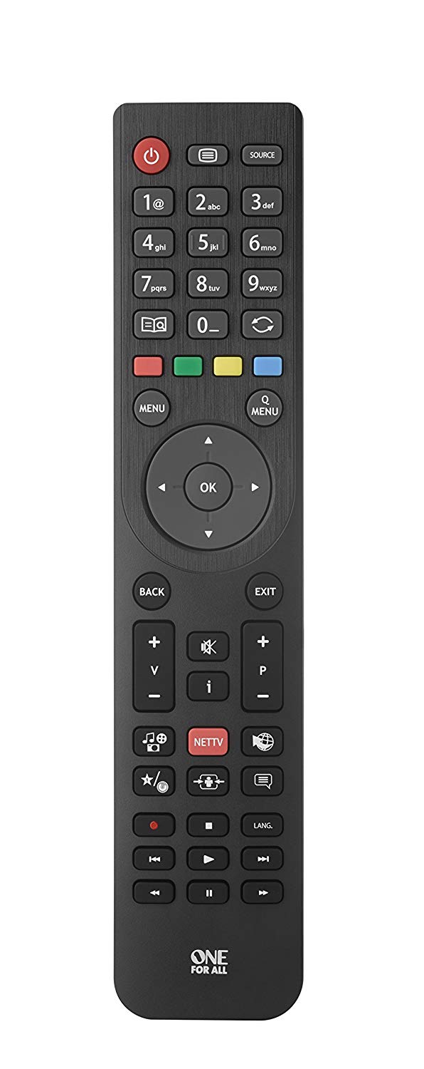 One For All Telefunken URC1918 TV Remote Control – Works with All ...