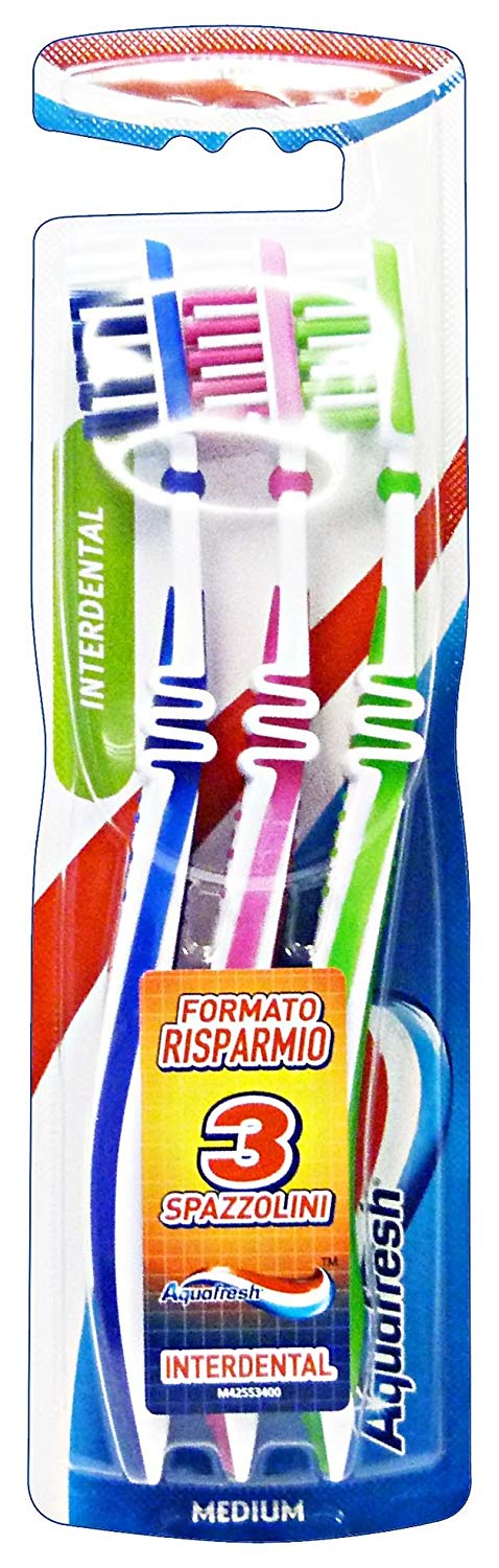 Aquafresh Interdental Toothbrushes, Set of 3, Medium – BigaMart