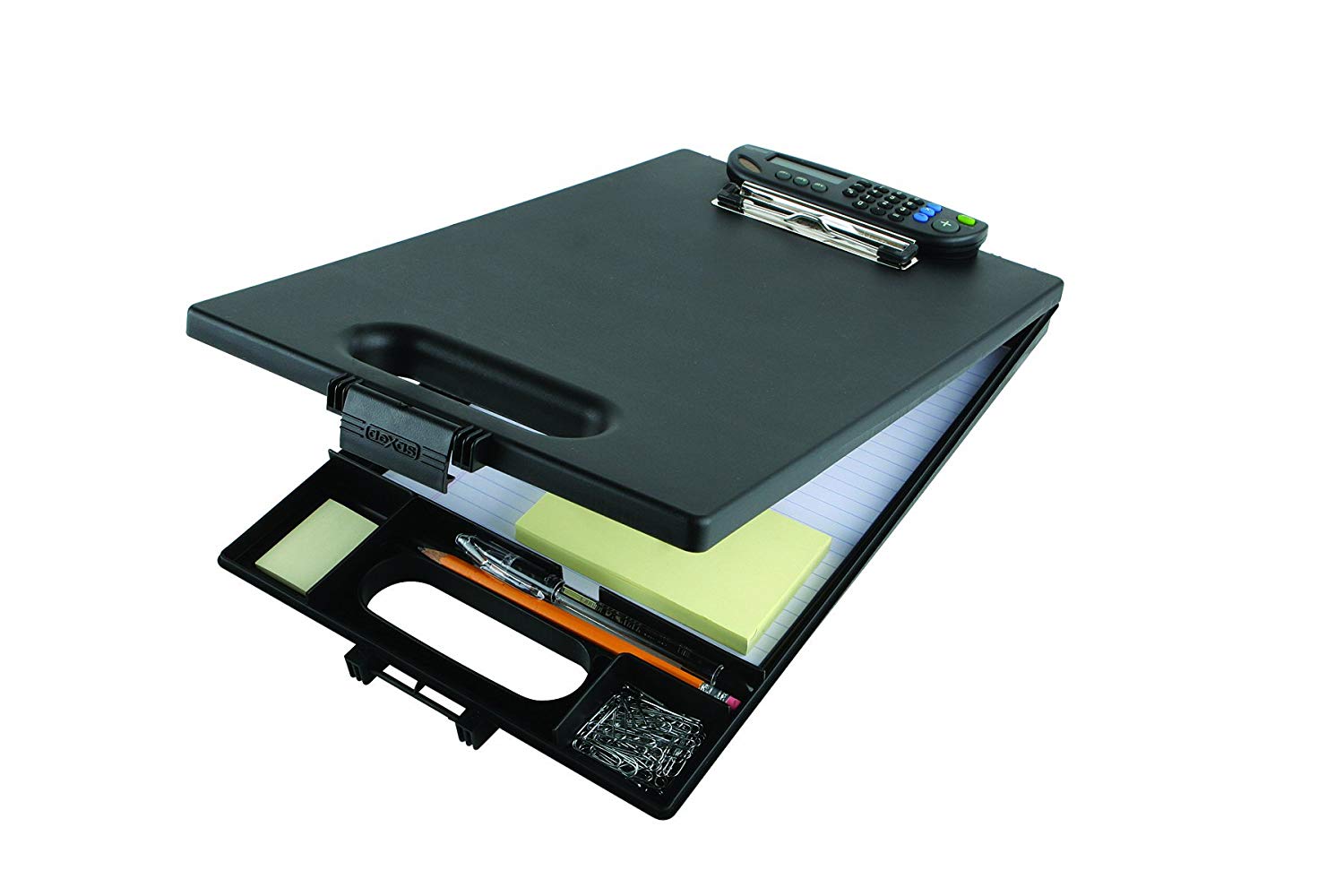 Seco A4 Weatherproof 3-in-1 Clipcase Clipboard with Calculator – Black ...