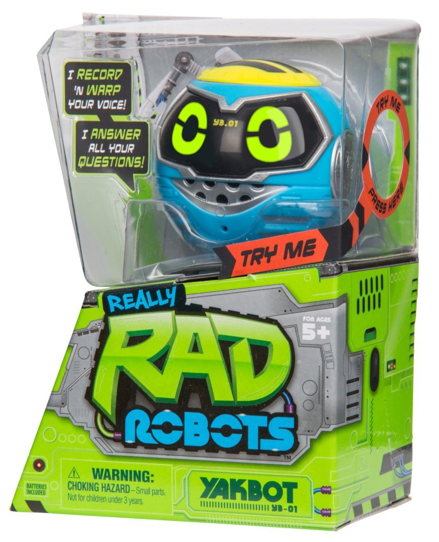 Moose 27801 Really Rad Robots Yakbot Toy, Blue – BigaMart