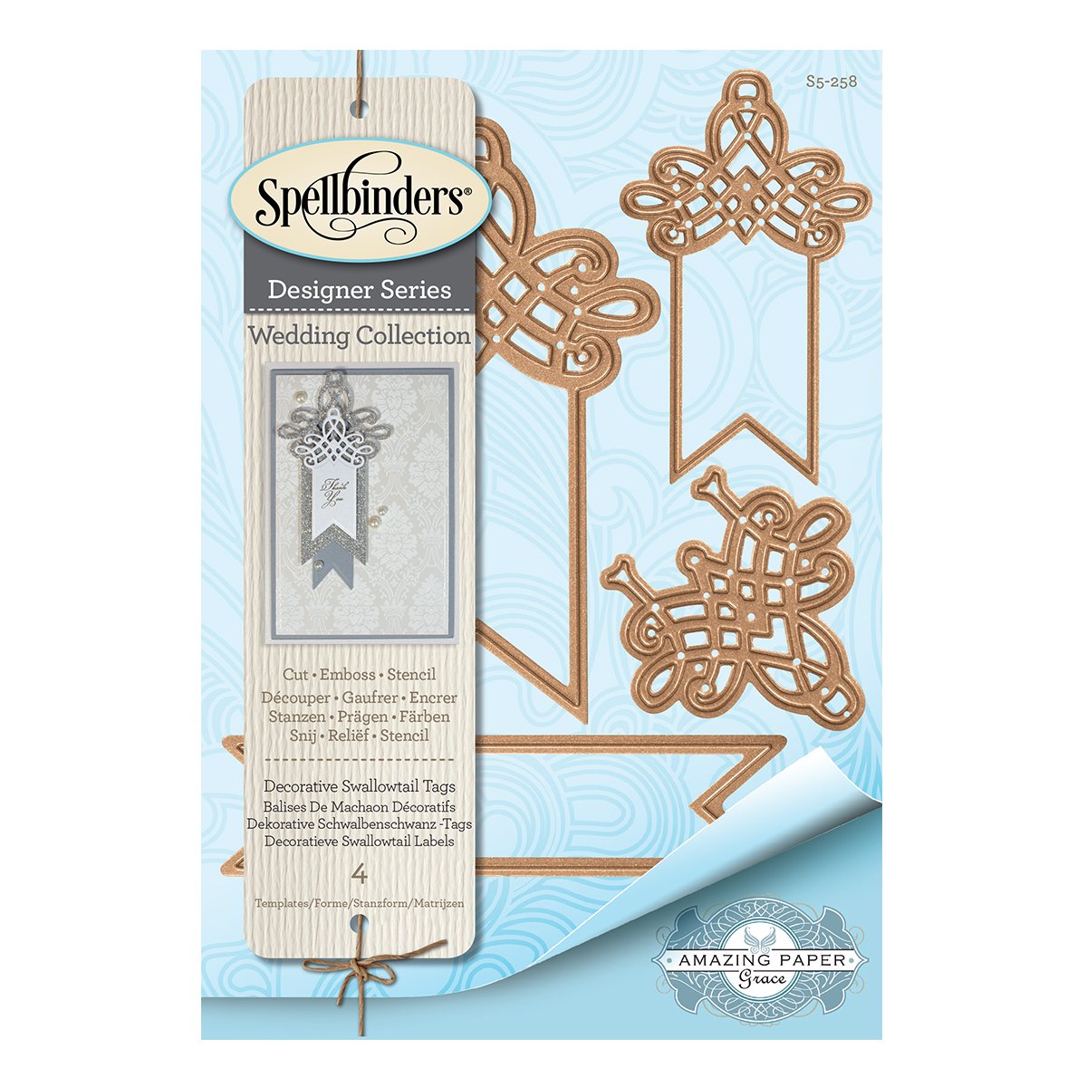Spellbinders Spellbinders Shapeabilities Dies-Swallowtail Tags, – BigaMart