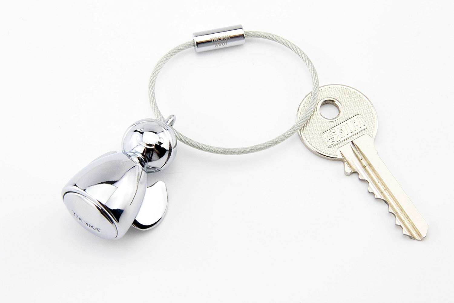 TROIKA Angelina – KR17-32/CH – Guardian Angel – Cast Metal – Shiny ...