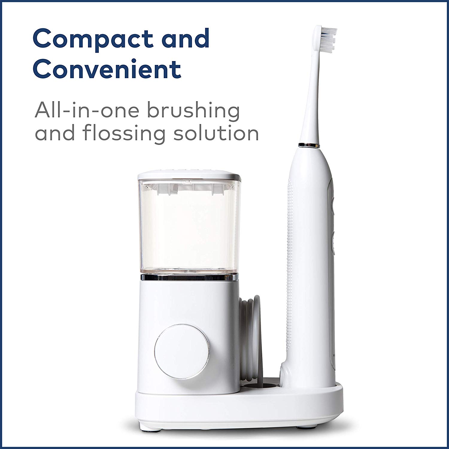 Waterpik Sonic-Fusion Professional Flossing Toothbrush, Electric ...