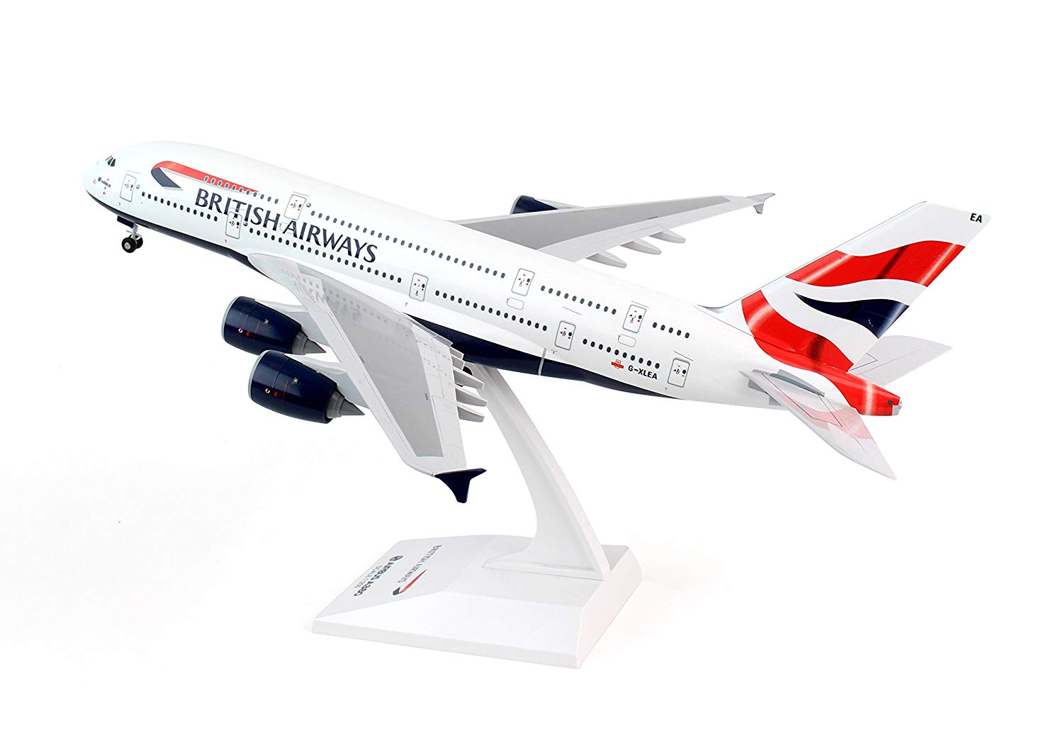 Skymarks SKR652 Daron British Airways A380 with Landing Gear Plastic ...