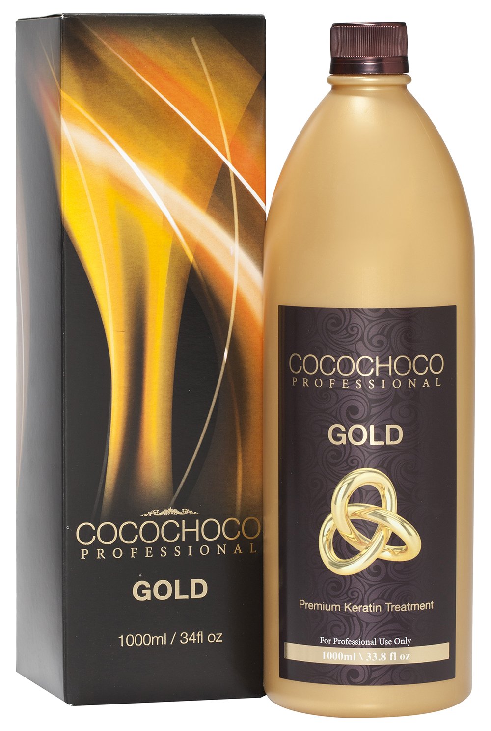 COCOCHOCO Gold Brazilian Blow Dry Hair Straightening Keratin Treatment ...