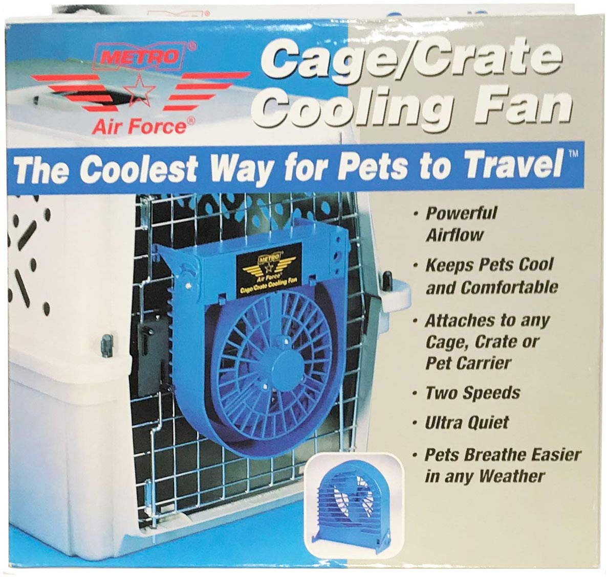 Purfect Marketing 02-0955 Cage Fan, Black – BigaMart