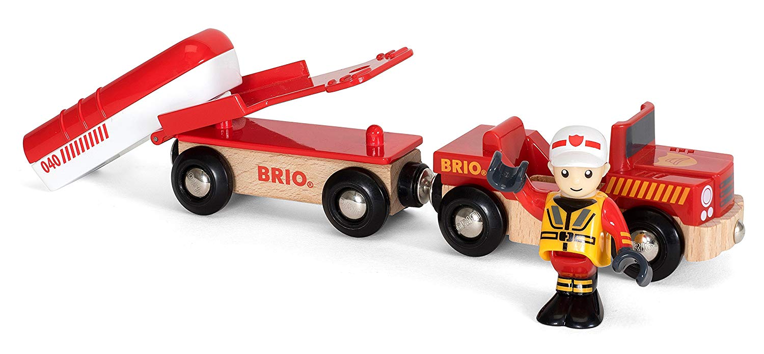 BRIO World Fire & Rescue – Rescue Boat – BigaMart