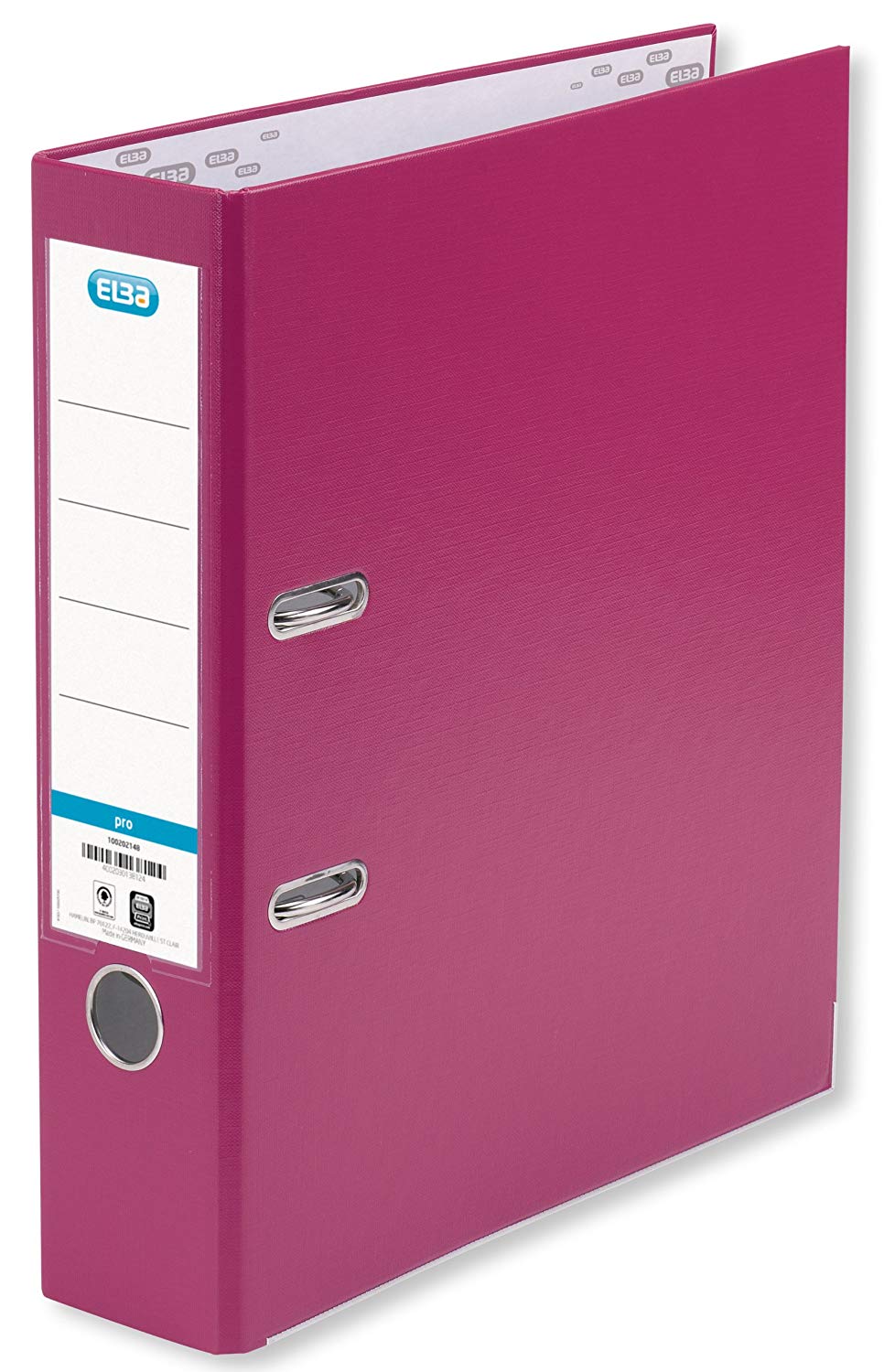 Elba Smart Pro 10456PI Folder A4 8 cm Spine Interchangeable Spine Label ...