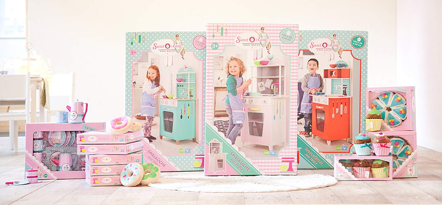 Beluga “Sweet and Easy” Cronuts Plush (4-Piece, Multi-Colour) - BigaMart