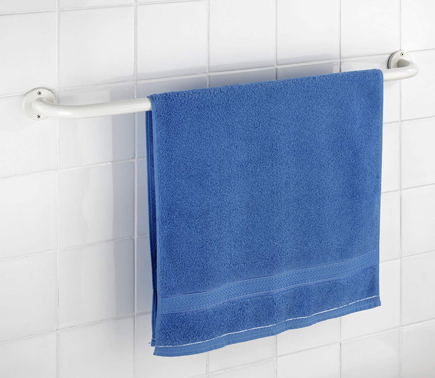 Wenko Basic Bath Tub Grip, Stainless-Steel, White, 86 x 6 x 9.5 cm ...