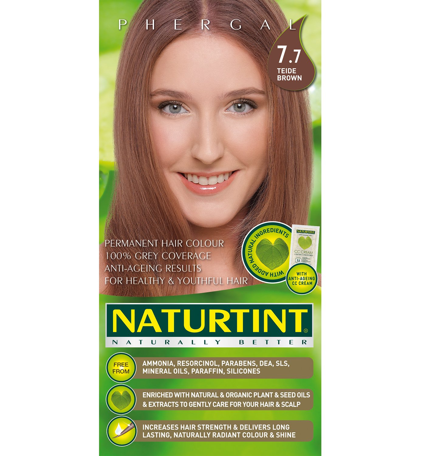 Naturtint Permanent Hair Colour, 7.7 Teide Brown – BigaMart
