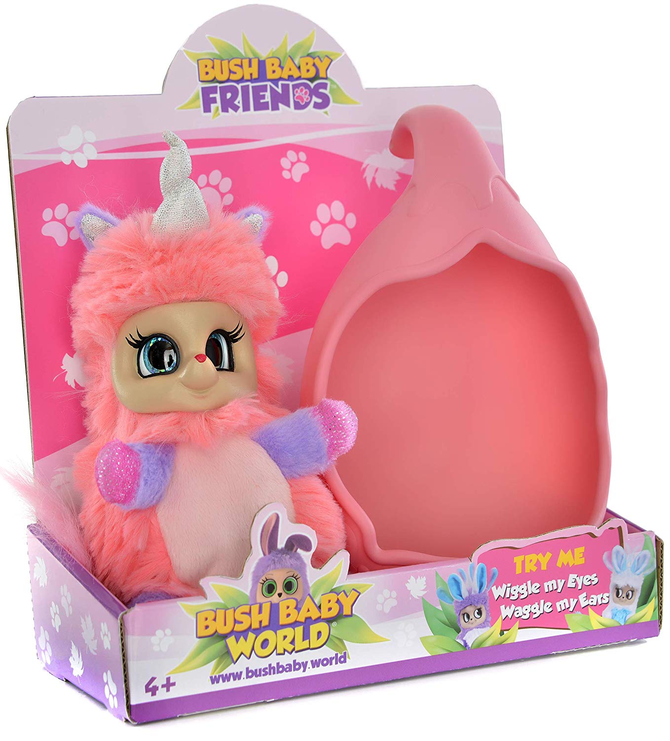 Bush Baby World Friends Ula the Unicorn Soft Toy with Sleepy Pod – BigaMart