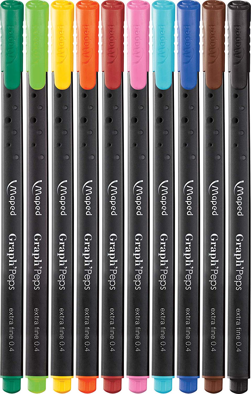 Maped Graph’Peps Fineliners (Pack of 10) – BigaMart