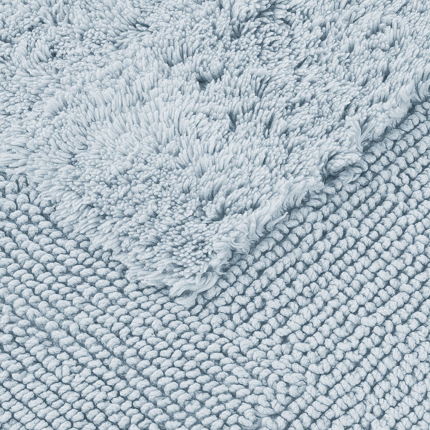 Möve Loft tufted bath mat 60 x 100 cm made of 100% cotton, Silverstone ...