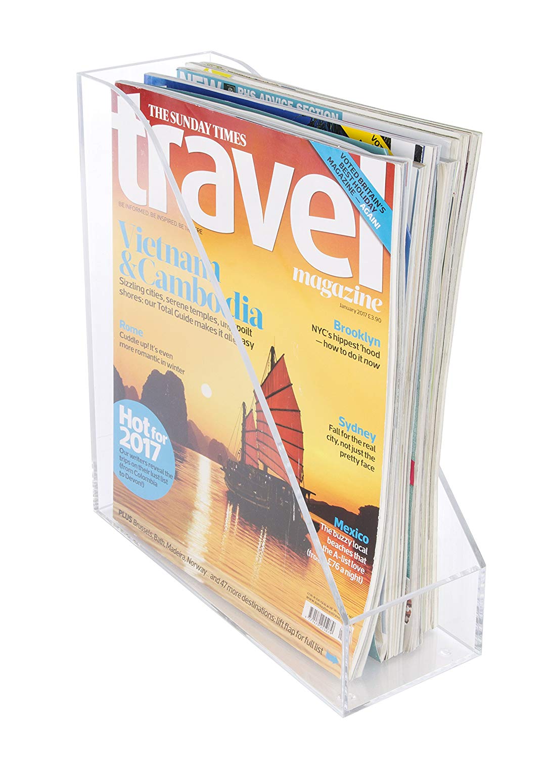 OSCO Acrylic Magazine Rack – BigaMart