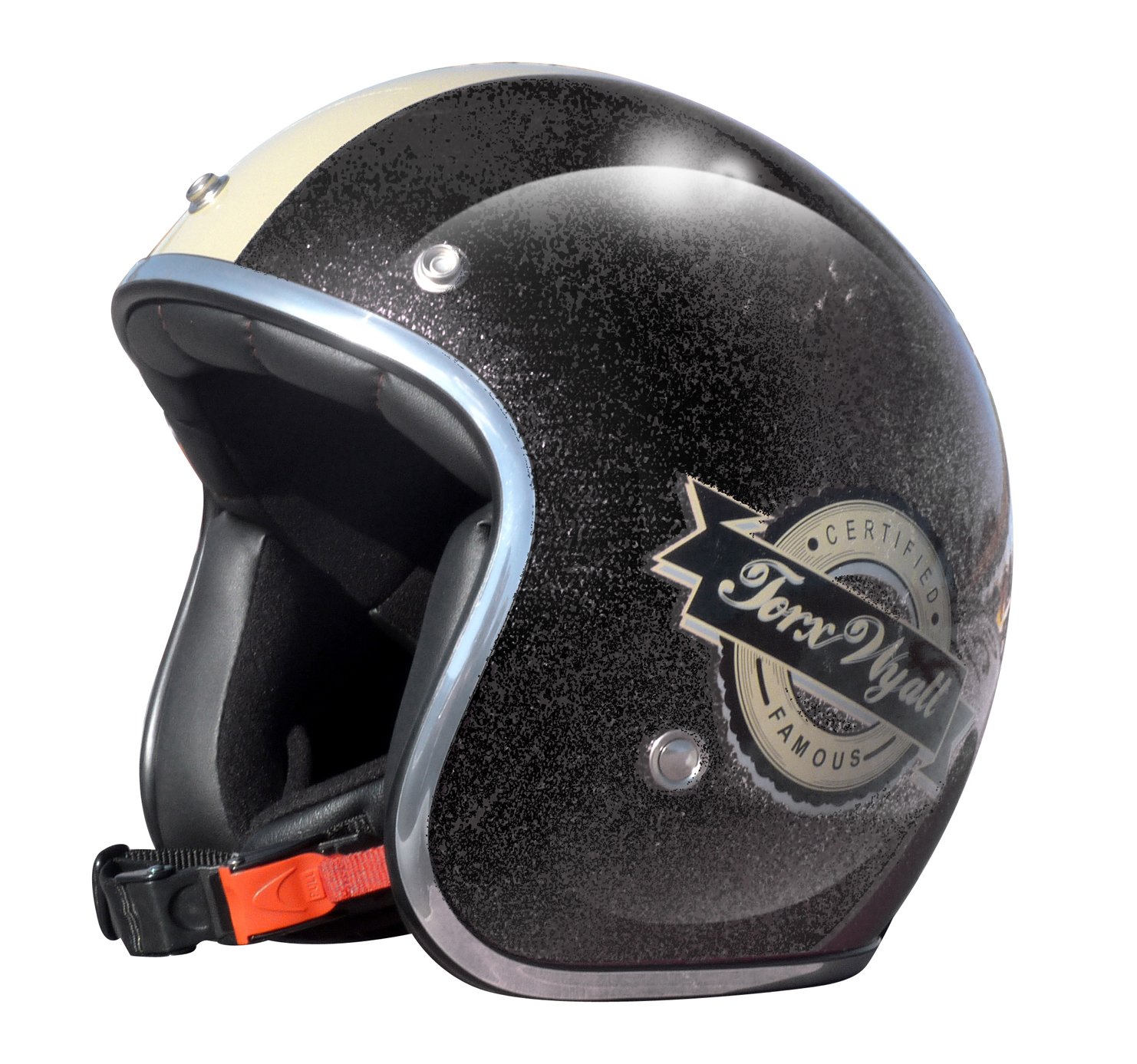 Torx Wyatt Famous Shiny Glitter Motorcycle Helmet – BigaMart