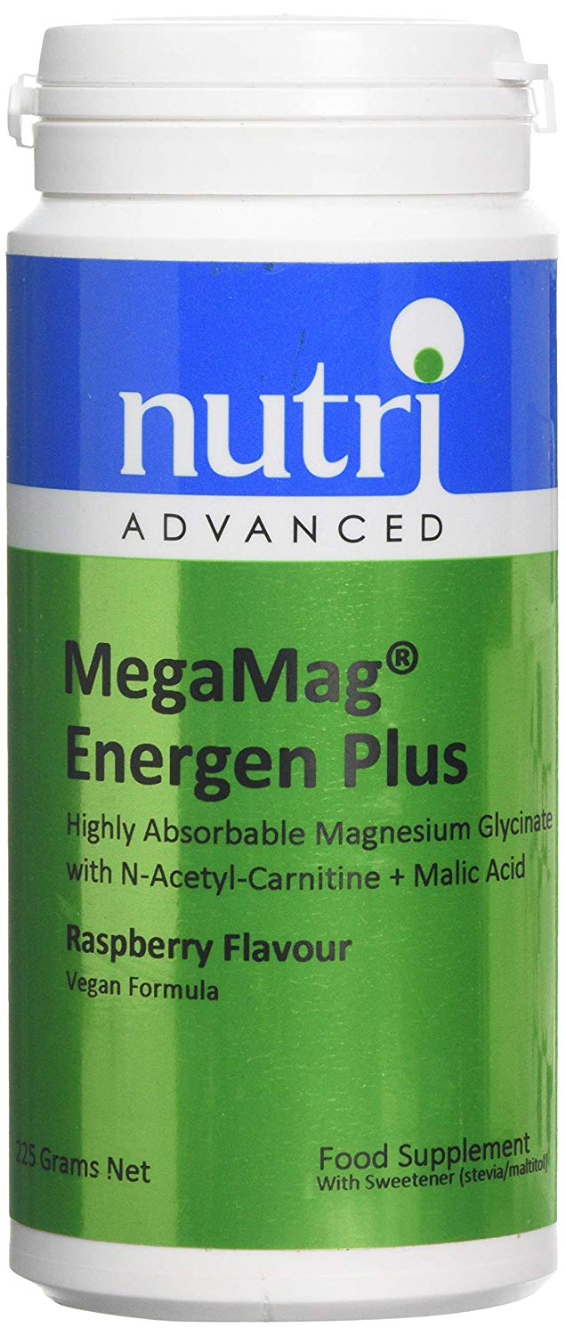 Nutri Advanced MegaMag Energen Plus (Raspberry) 225g (30 Servings ...