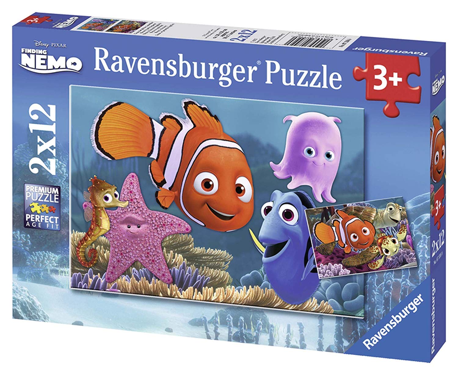 Ravensburger Disney Finding Nemo 2x 12pc Jigsaw Puzzles – BigaMart