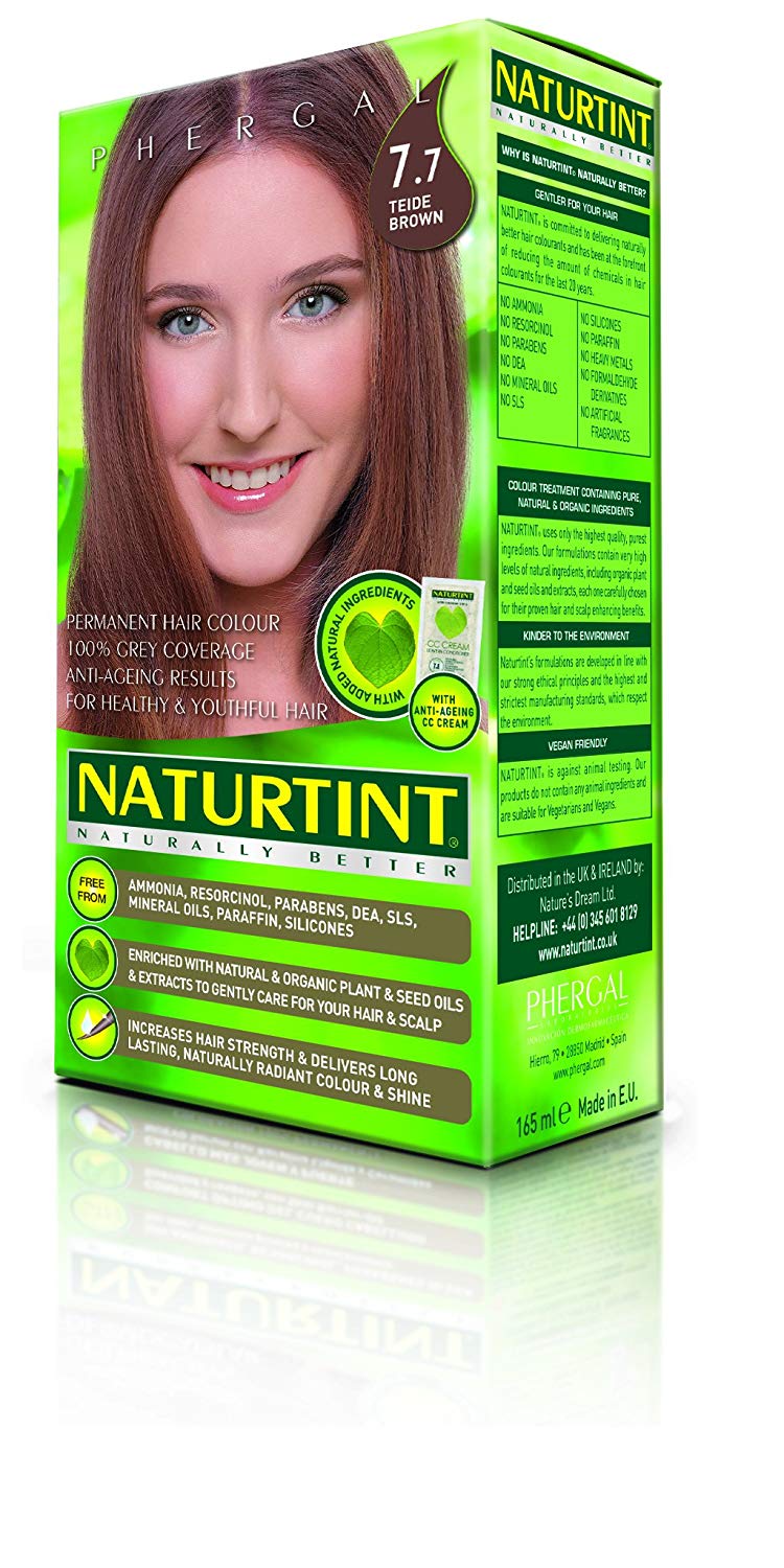 Naturtint Permanent Hair Colour, 7.7 Teide Brown – BigaMart