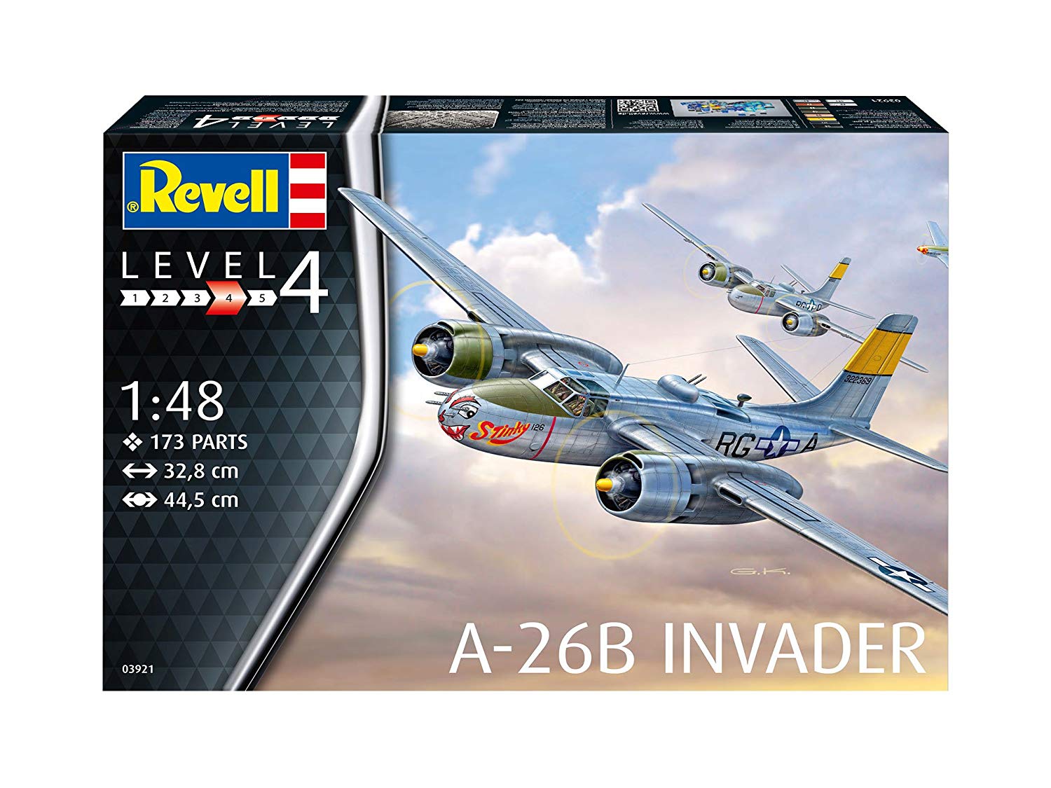 Revell 03921 A-26B Invader, Multi Colour – BigaMart